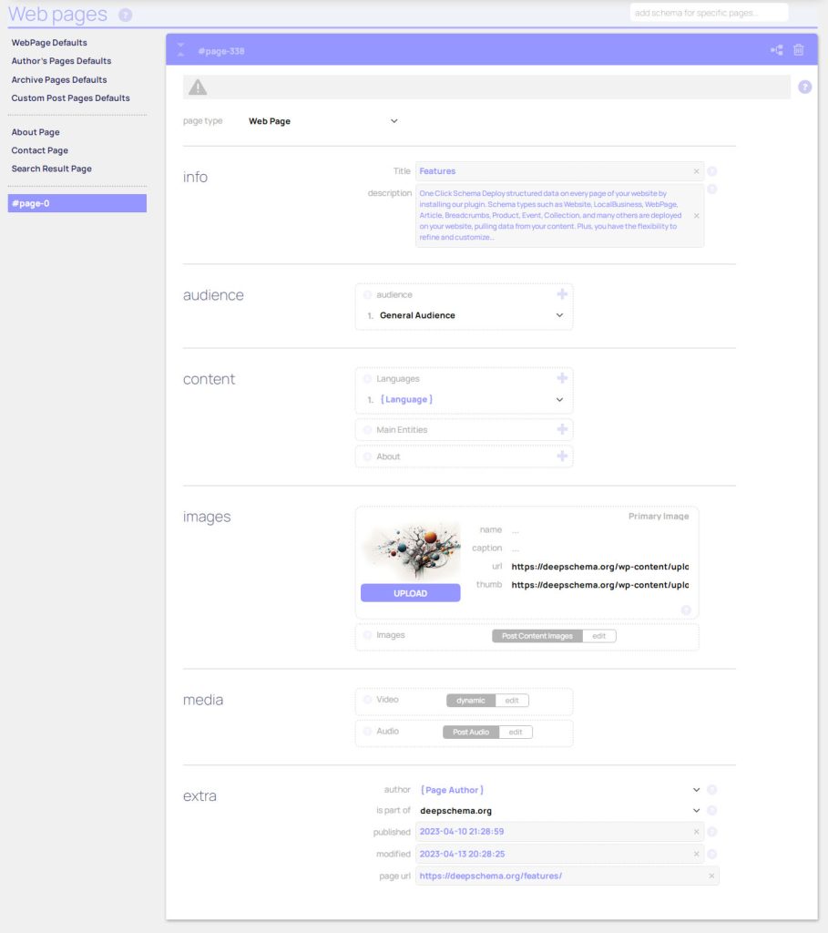 Actus Deep Schema | Structured Data WordPress Plugin